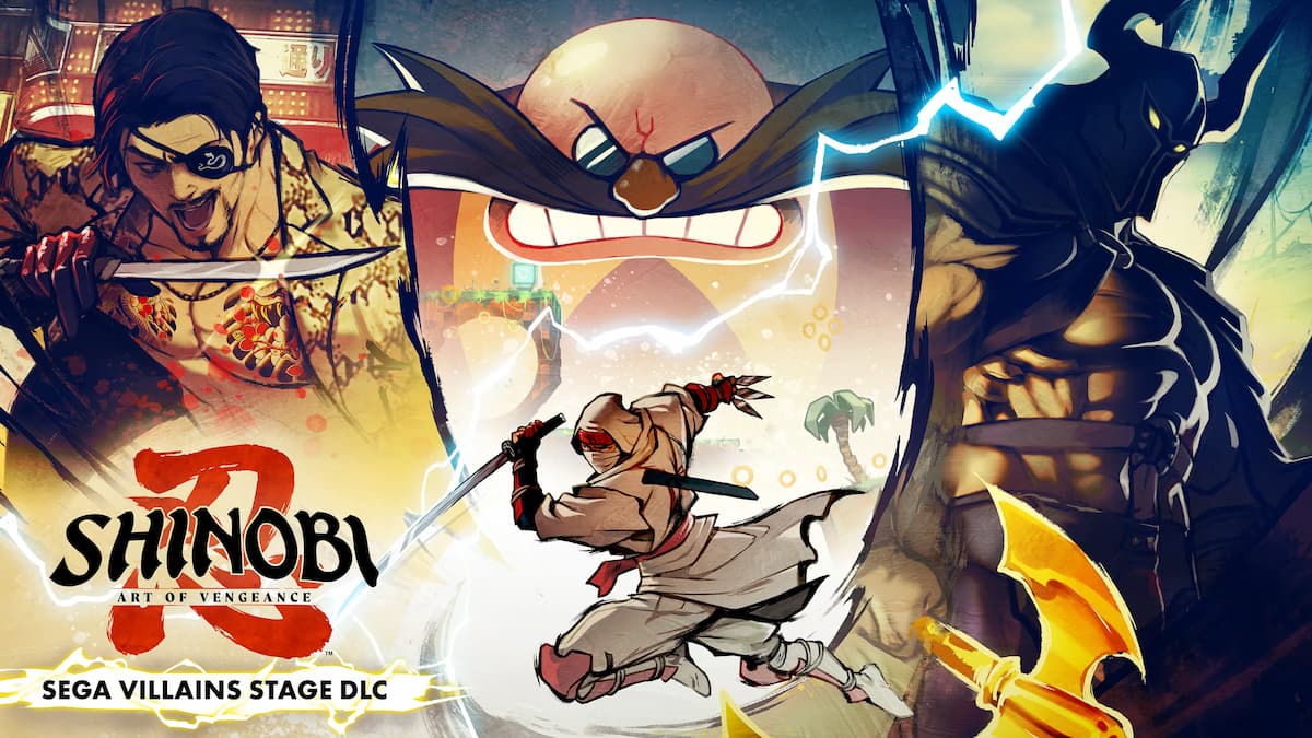 Shinobi art of vengeance SEGA villains DLC is worth the wait