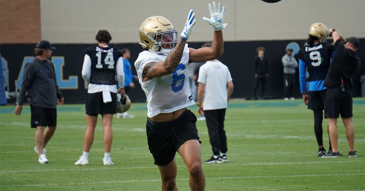 Videos from first UCLA football spring practice