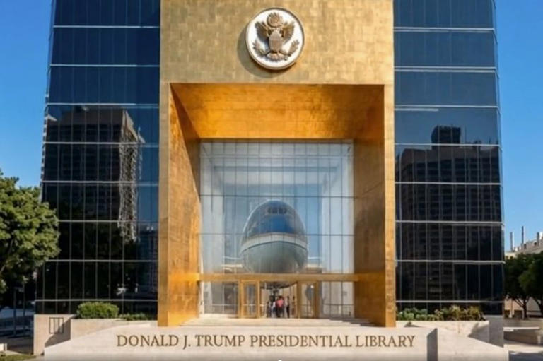 Donald Trump plans to install two giant golden statues of himself in ...