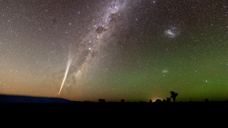 Two bright comets grace Australian skies in April. Here's how to see them