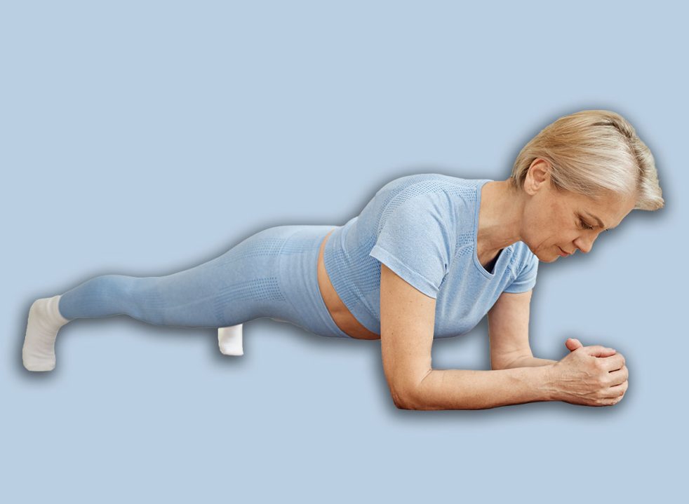 If you can hold a plank this long after 50, your core strength is ...