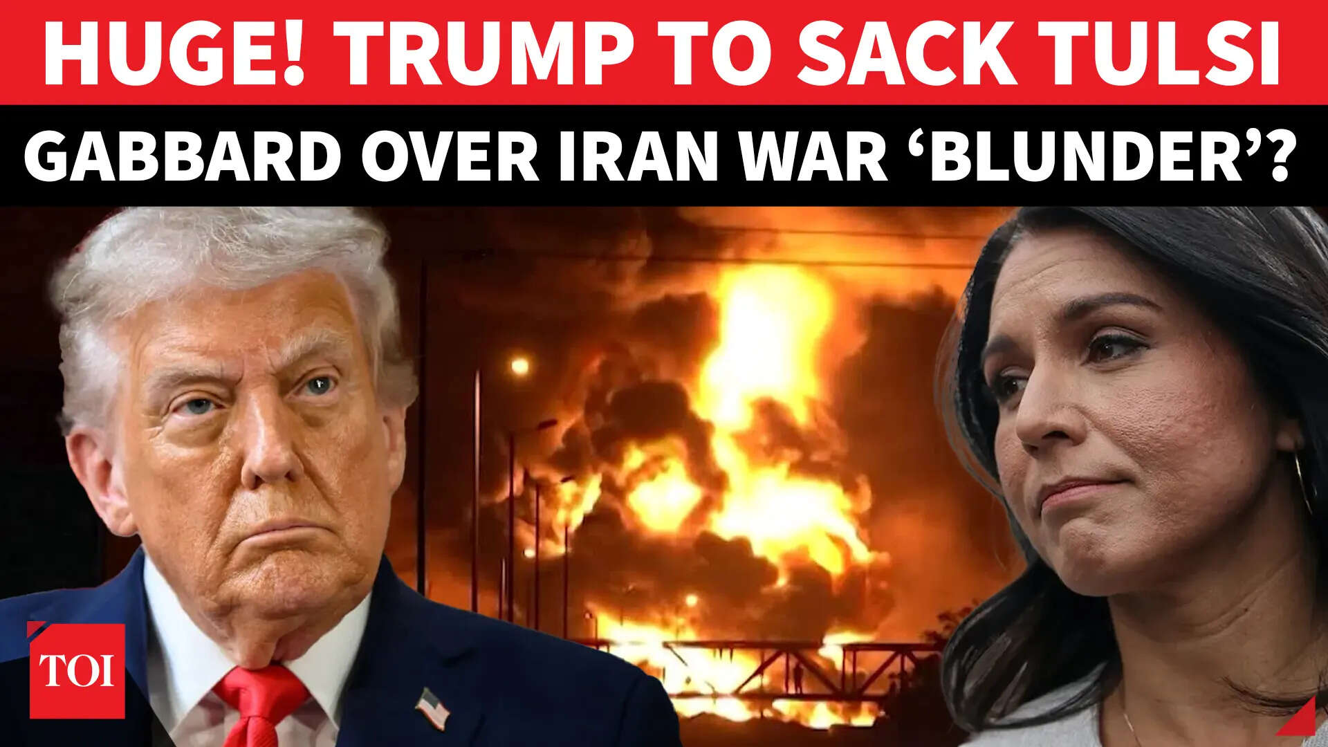 Time’s up for Tulsi? Trump to ‘fire’ Gabbard after stunning Iran war ...
