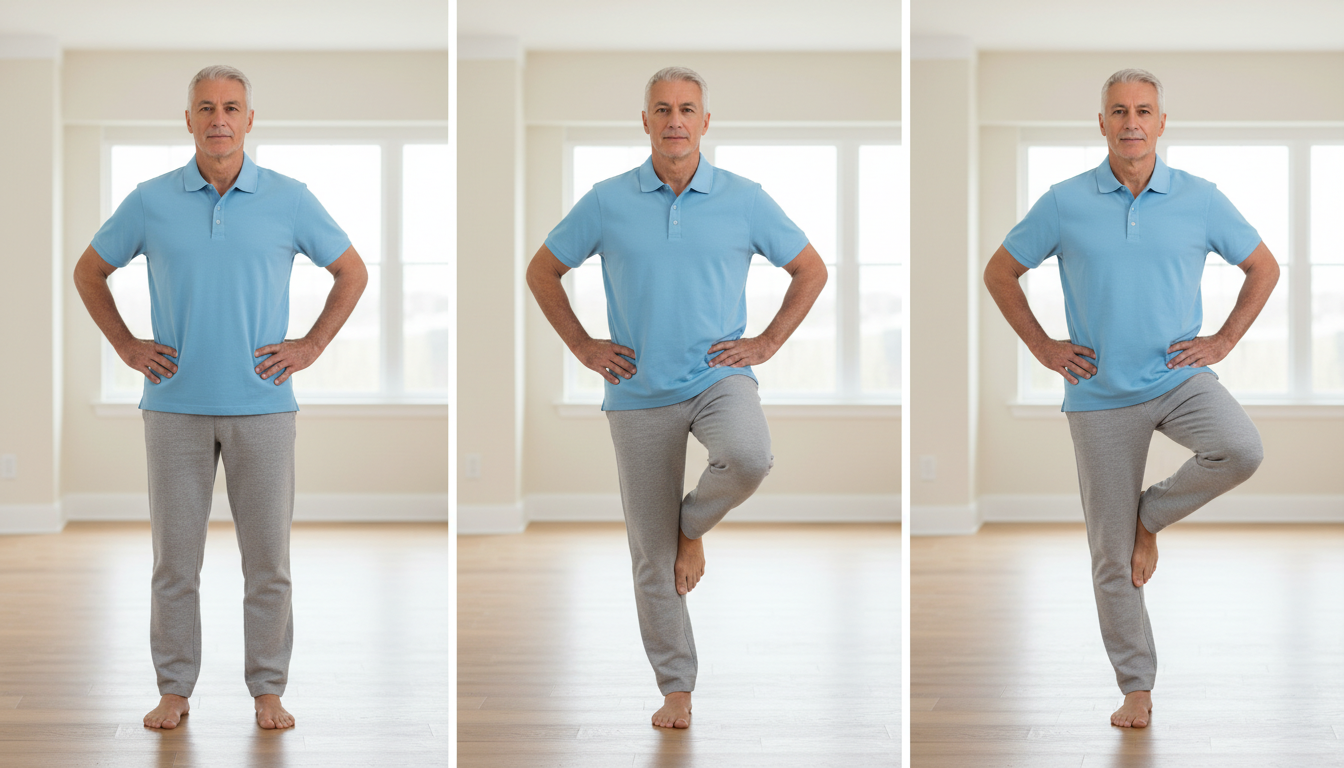 3 standing positions that prove your balance is top-tier after 40