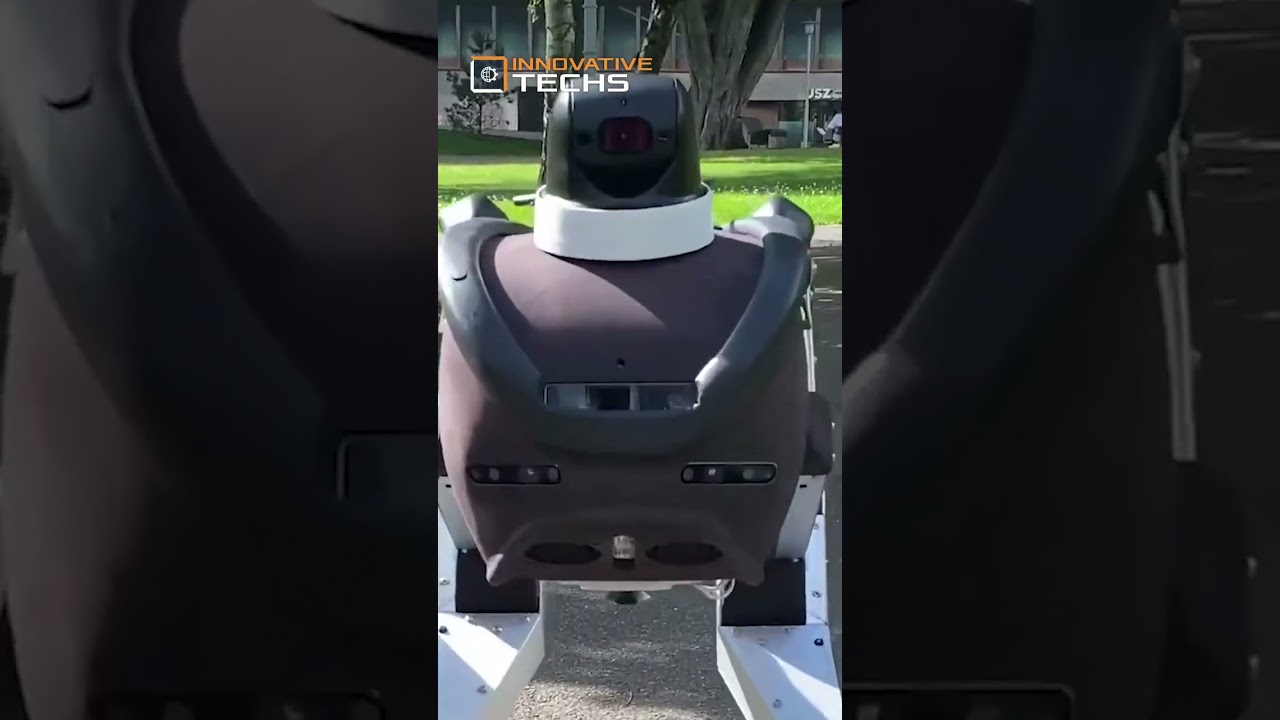 AI security robot unveiled