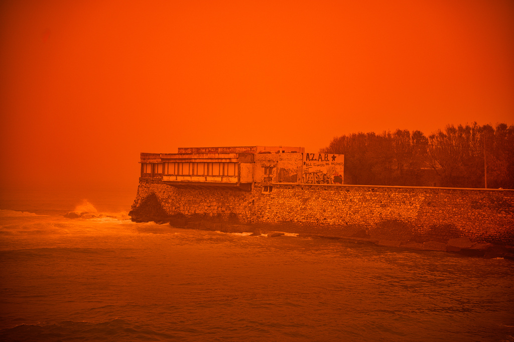 Saharan dust storm turns Greek sky red as winds and flooding leave 1 ...