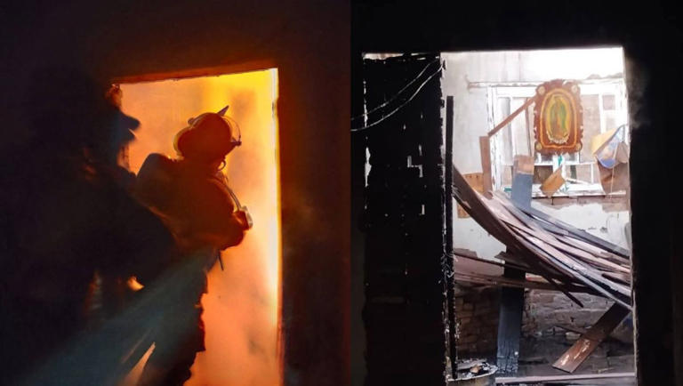 Fuego consume cuarto de reciclador en La Laguna; sólo queda intacta ...