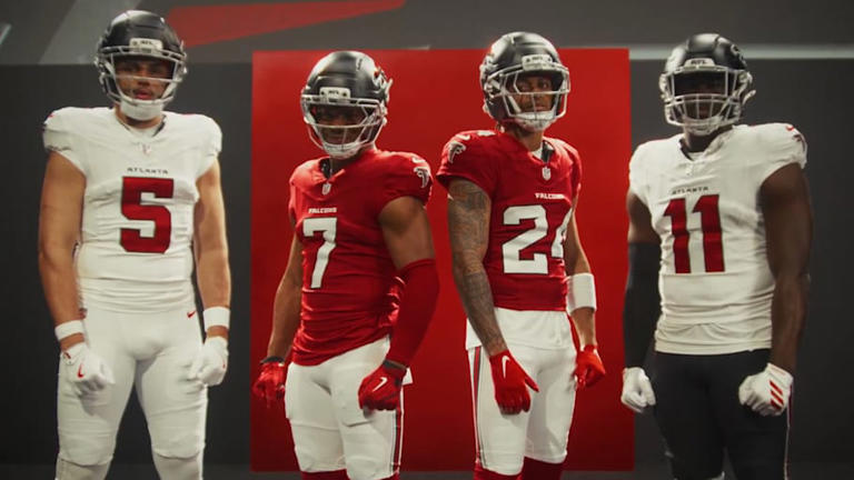 First look at Atlanta Falcons' new uniforms