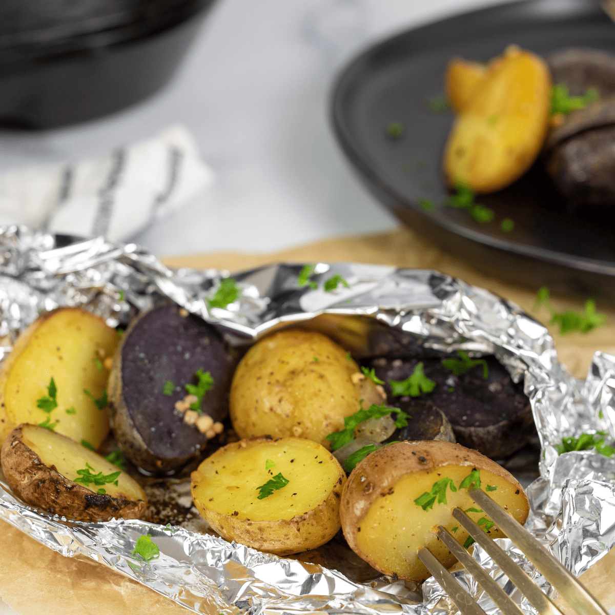 Air fryer foil packet recipes that taste like a campfire dinner (no ...