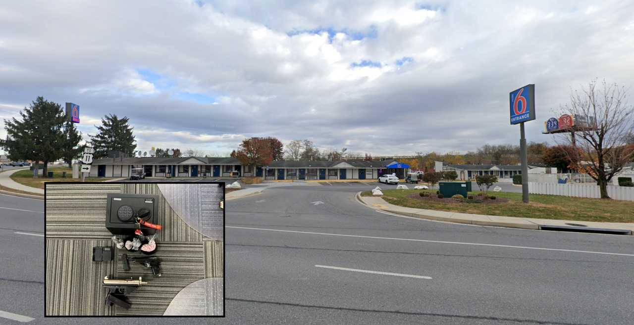 150+ fentanyl capsules, guns seized in drug bust at Maryland Motel 6 ...