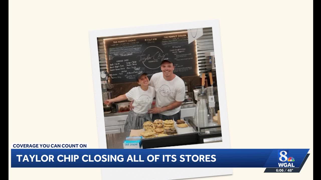 Taylor Chip cookie company announces it is closing