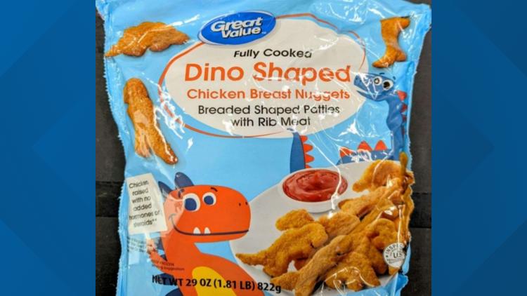Texans warned not to eat Great Value dinosaur-shaped chicken nuggets ...