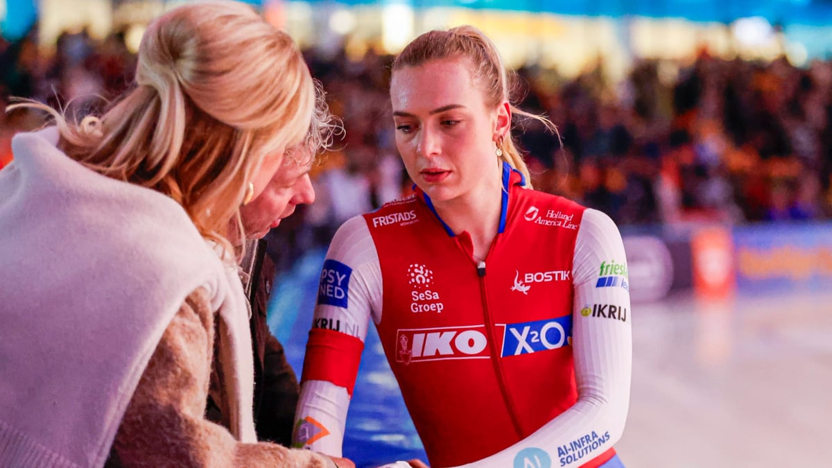 Onder toeziend oog van Kjeld Nuis maakt Joy Beune indruk in andere sport