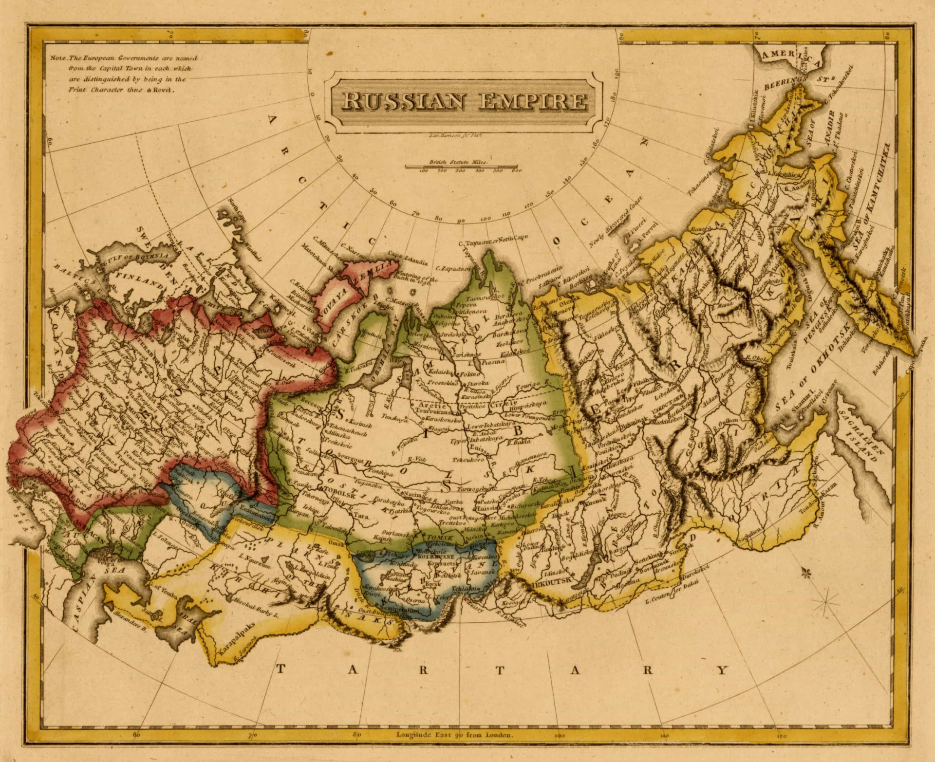 Curiosités sur l'Empire russe