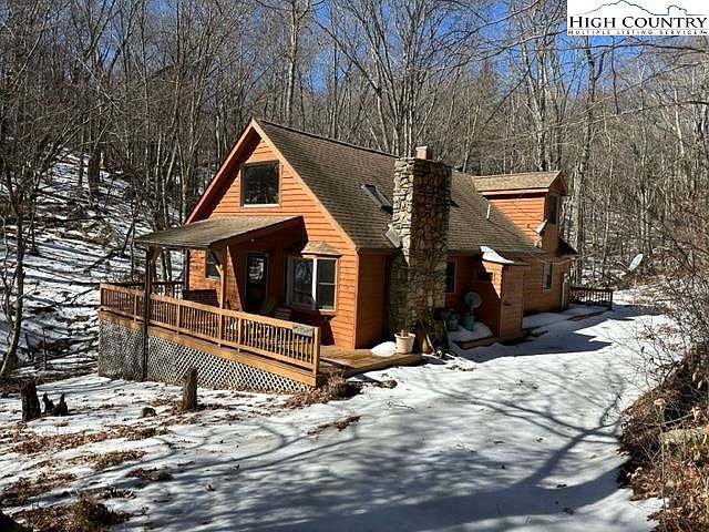 Retreat to a 1967 cabin in Independence, Virginia, featuring a stone ...