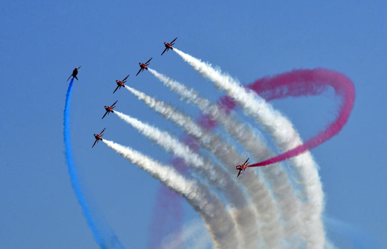 Airbourne: Red Arrows display dates announced in first line-up reveal ...