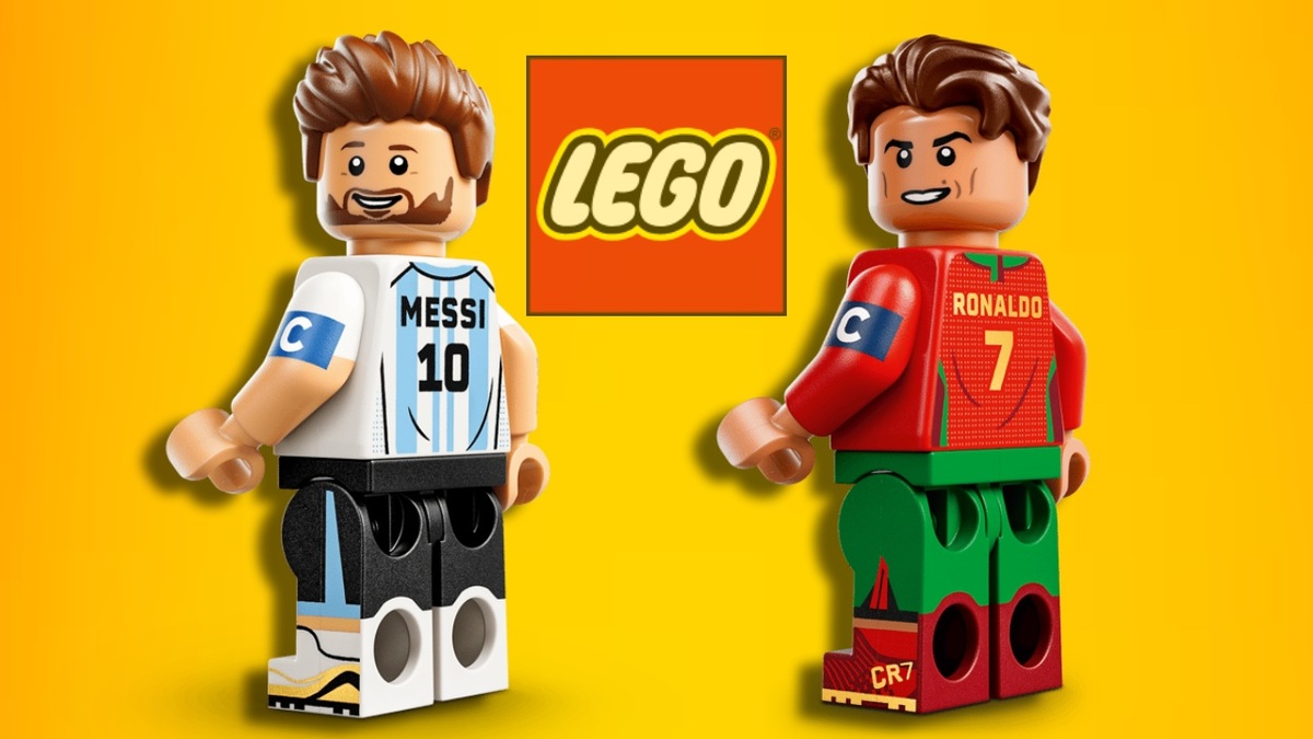 Revelan cuánto habría pagado LEGO por la campaña con Messi, CR7, Vini y ...