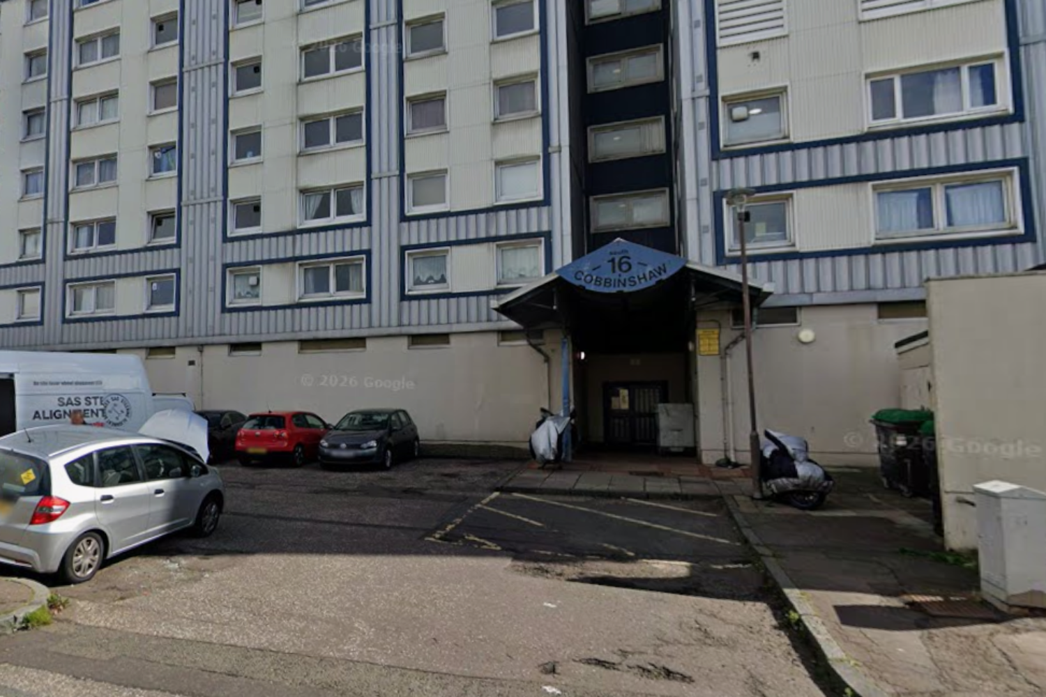 Man injured and taken to hospital after serious assault near flat block ...
