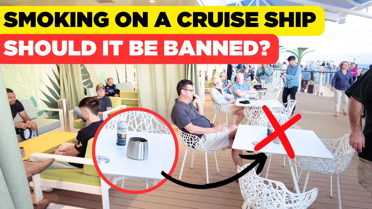 I’m debating a smoking ban on cruises 🚢