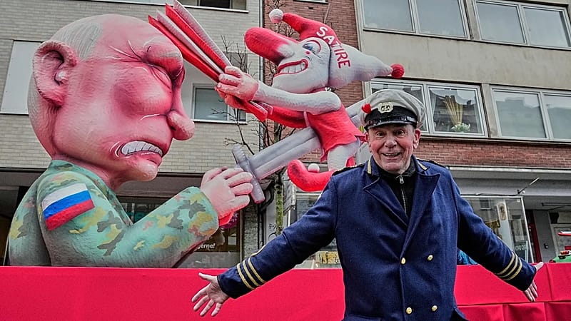 German artist sentenced to prison by Russian court for carnival display ...