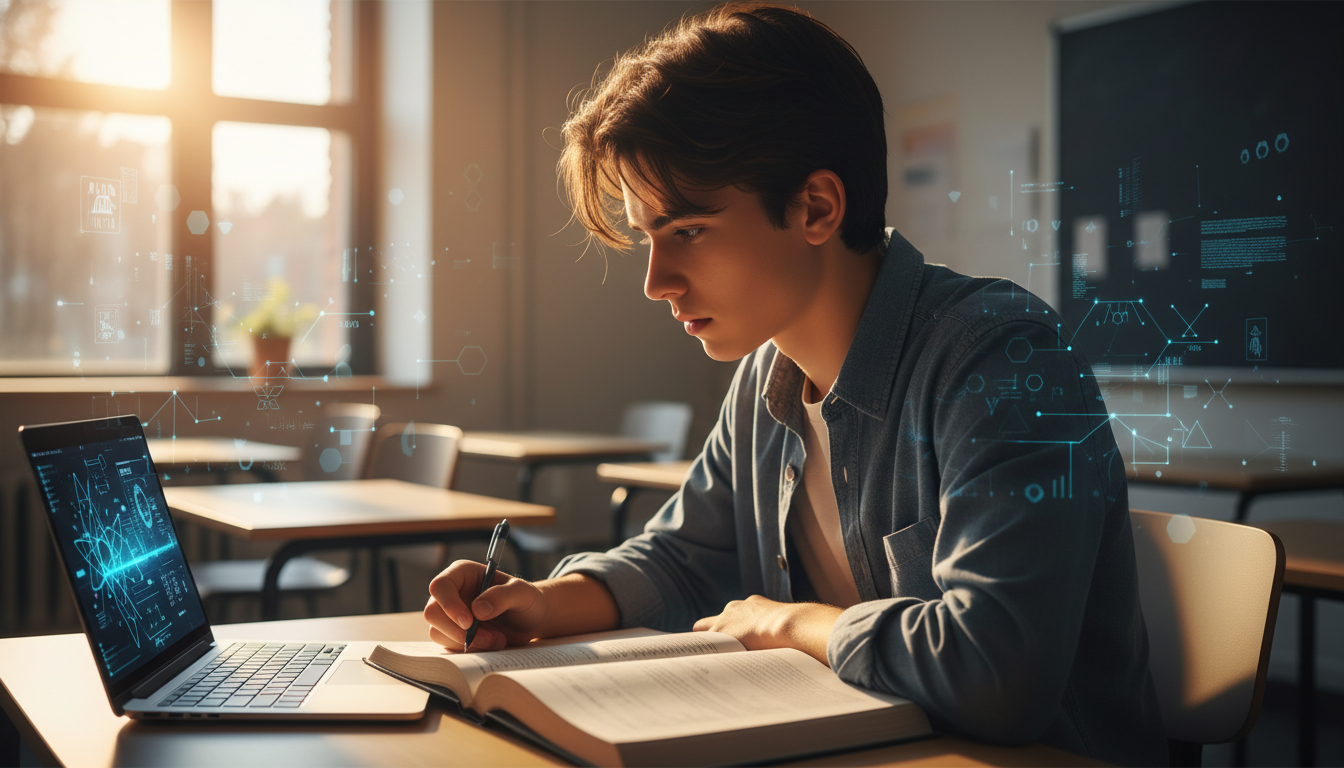 He refused $300K to drop out. Now this 16-year-old is an AI CEO.