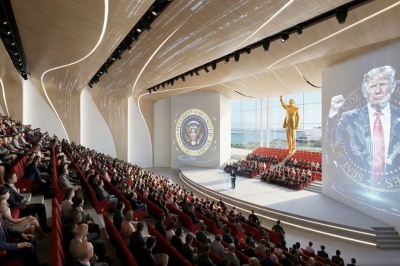 Donald Trump plans to install two giant golden statues of himself in ...