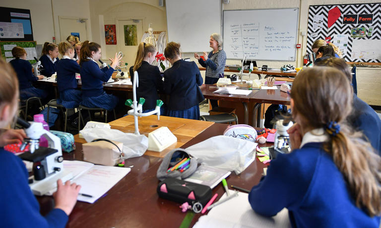 'We'll push schools to top of the class again', say Tories