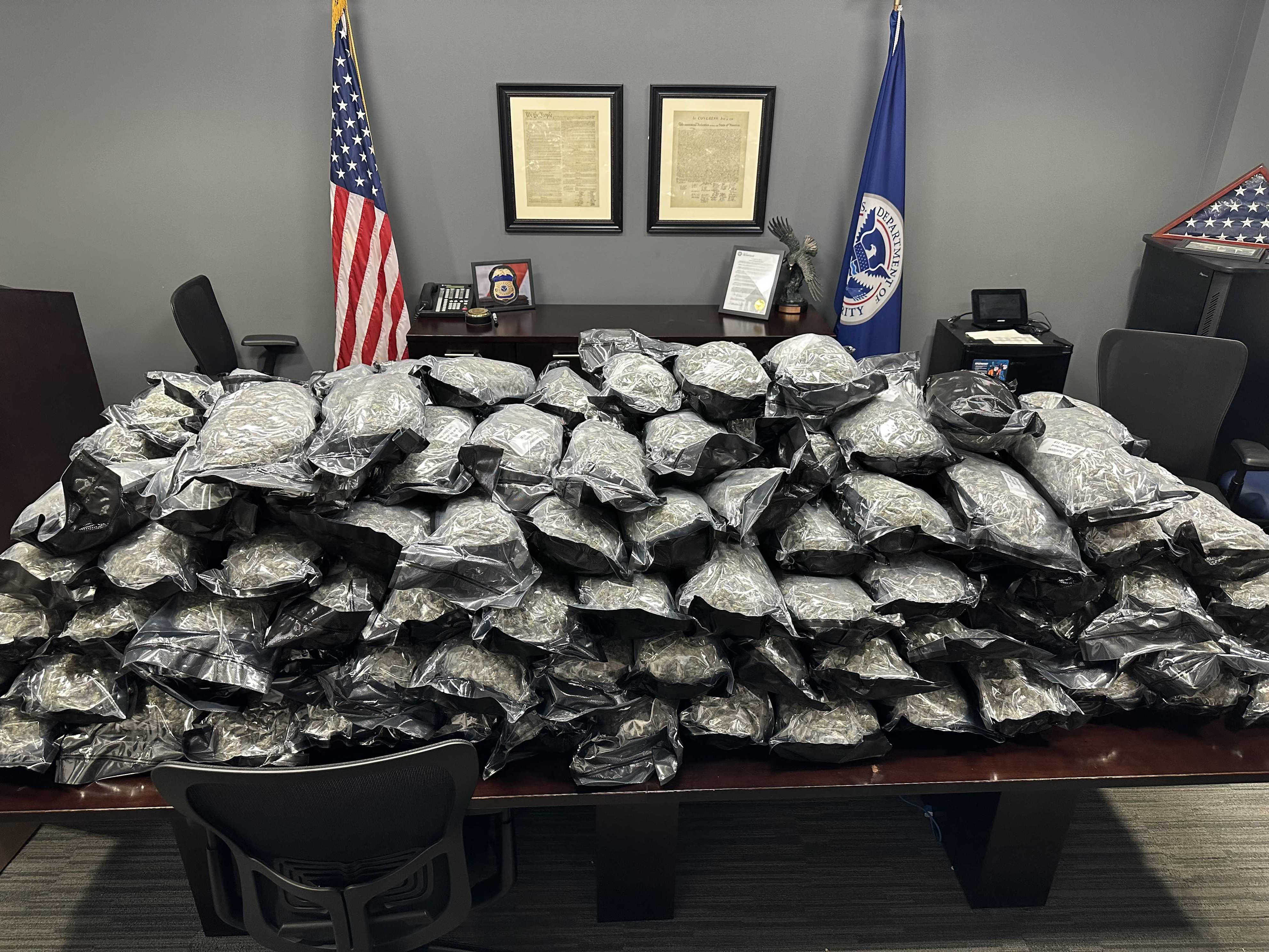 Alabama trooper seizes 185 pounds of marijuana during truck inspection