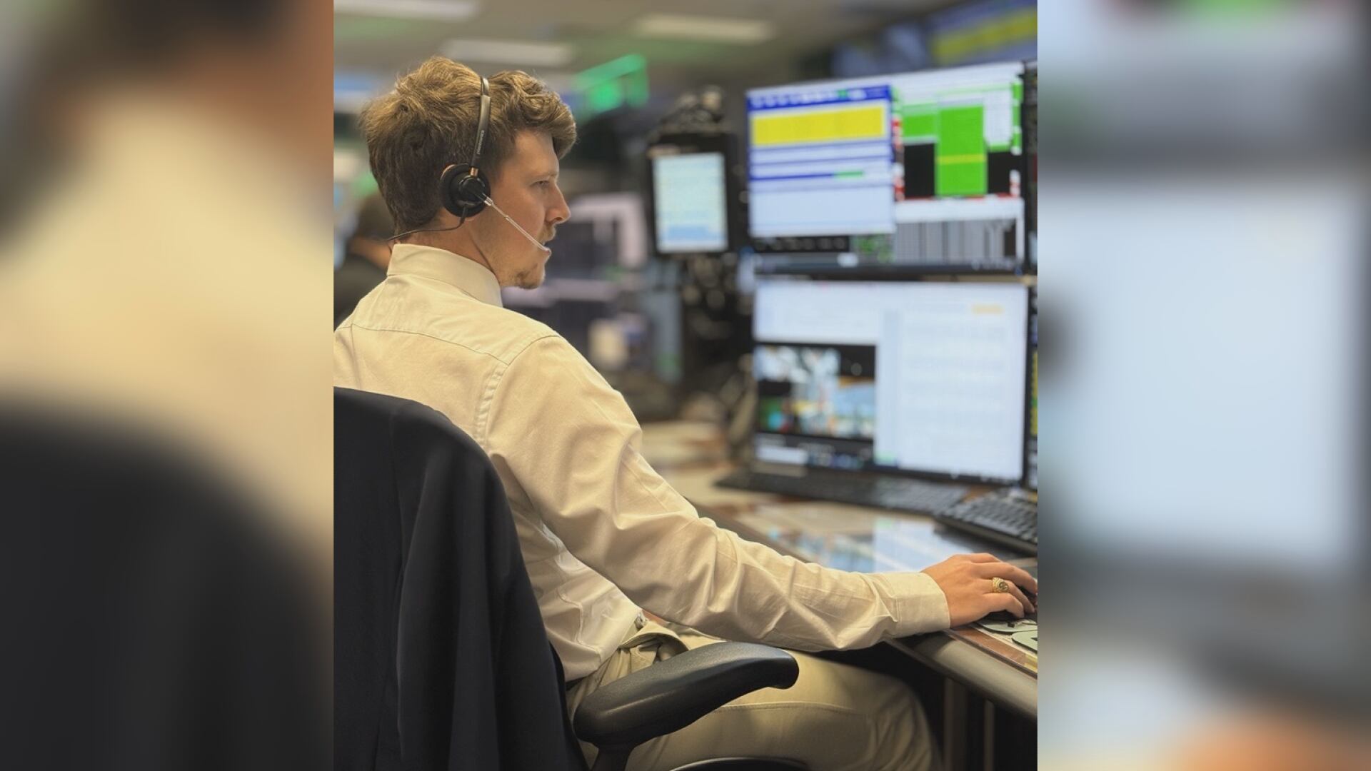 Central Texas native works in Houston Mission Control Center during ...