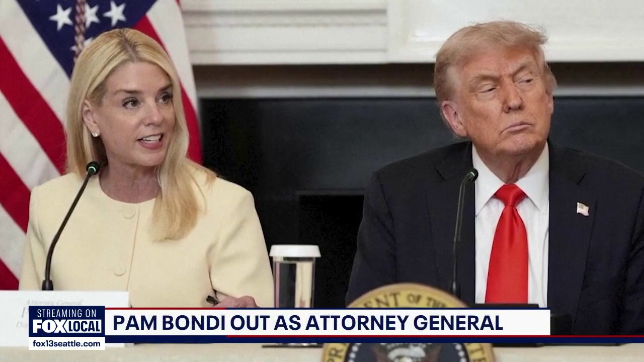 Trump fires Attorney General Pam Bondi, names interim replacement