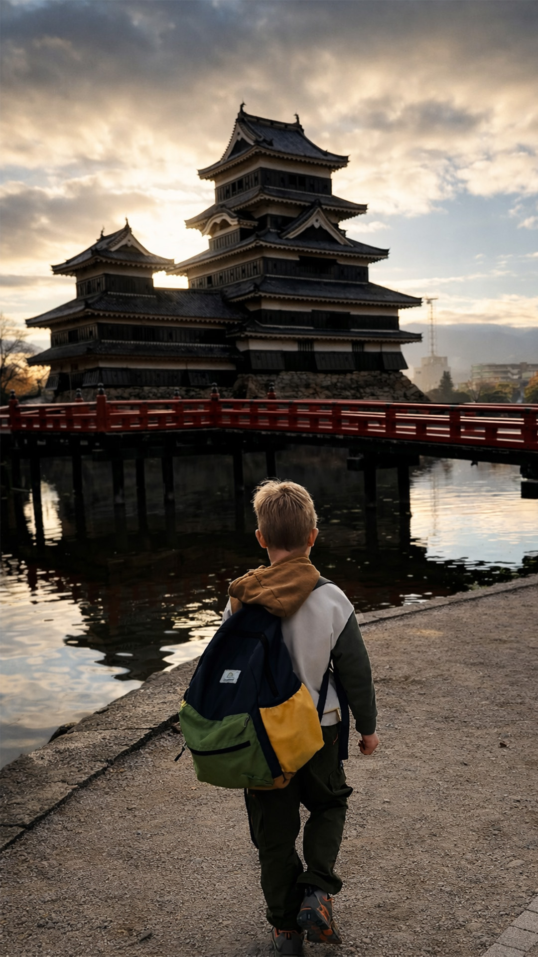 This castle looks like a movie scene