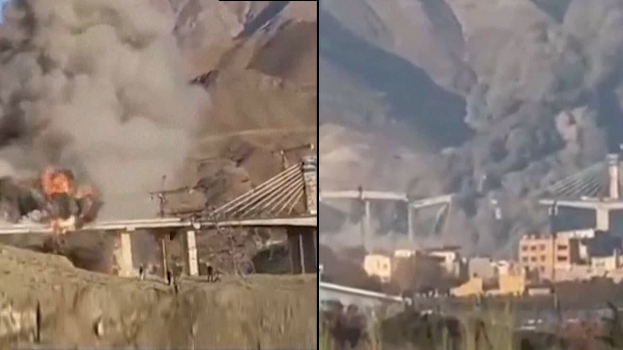 Karaj bridge destroyed: Iran's key lifeline hit | "Bridge for bridge ...