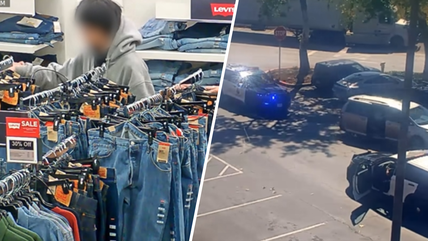 Video: Shoplifting suspects caught red-handed in Chino