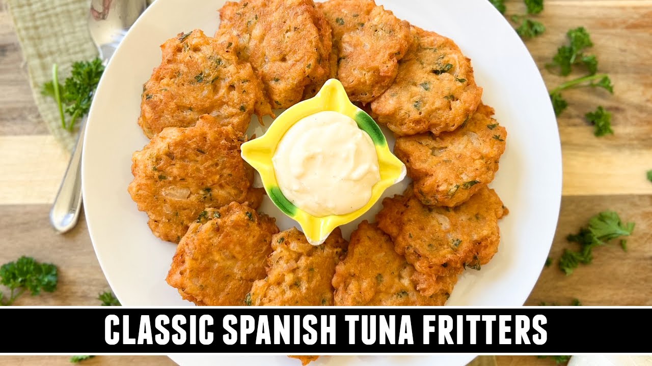 Classic Spanish tuna fritters: Easy & delicious 20-minute recipe
