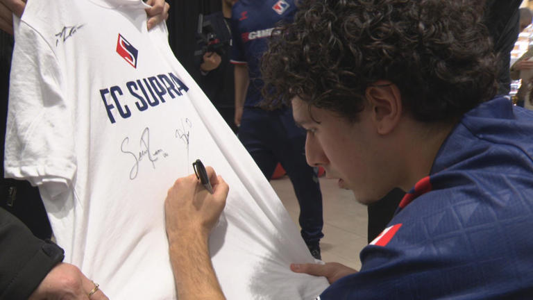 David Choinière, premier capitaine du FC Supra du Québec