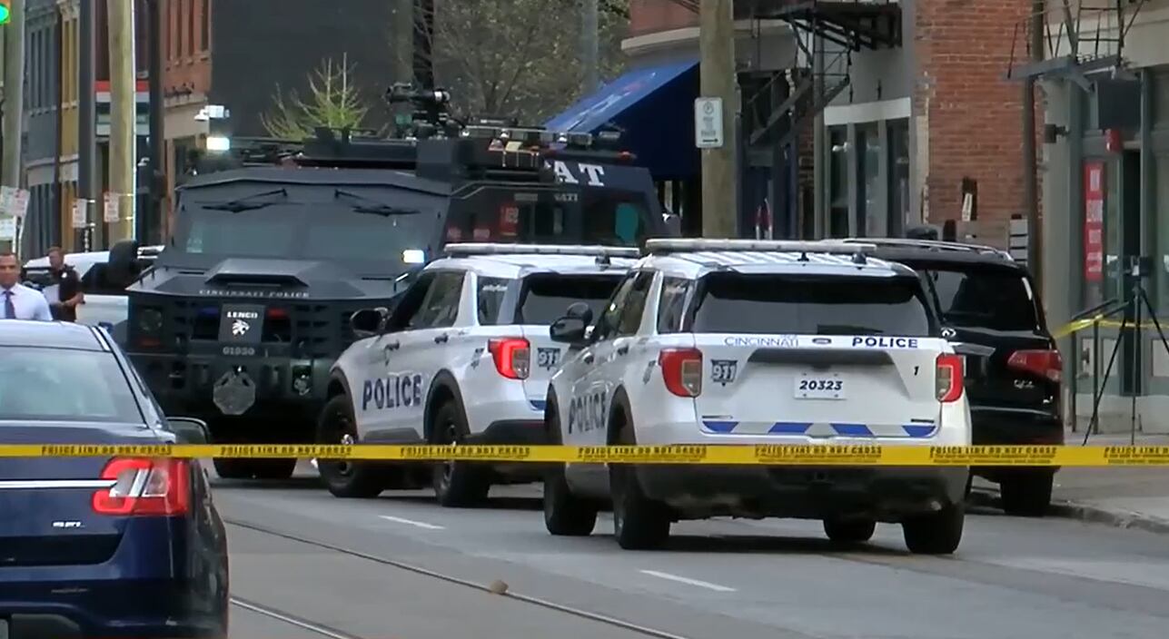 Large CPD, SWAT presence closes several streets in Over-the-Rhine