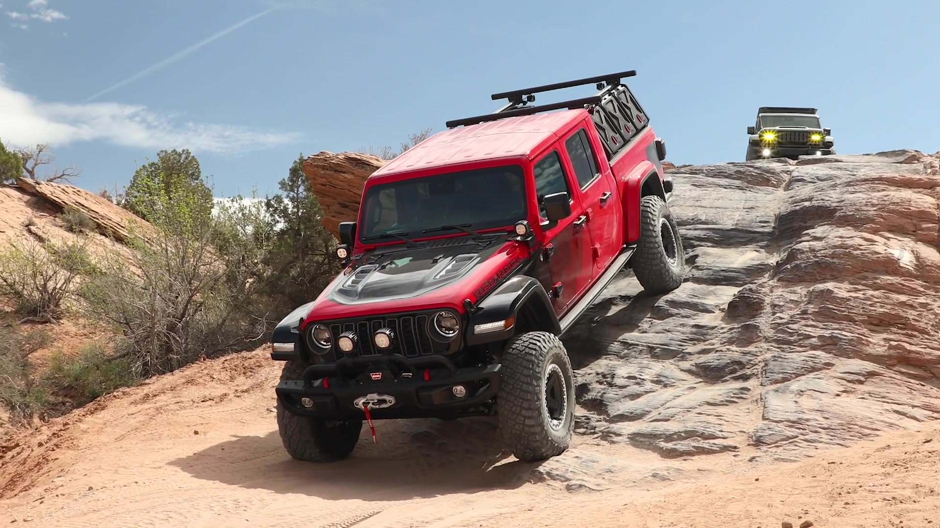2026 Jeep® Gladiator Red Rock driving video - 2026 Easter Jeep Safari