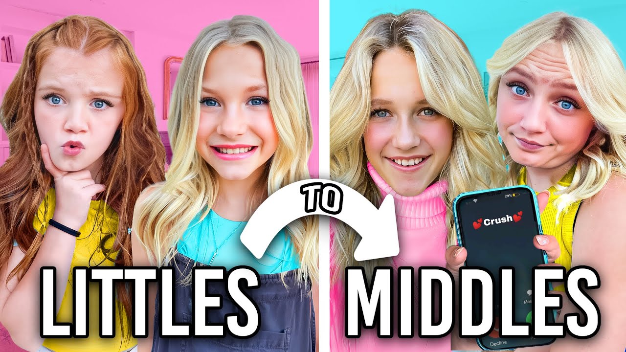 Growing up fast! Our littles become middles in a family with / 16 kids