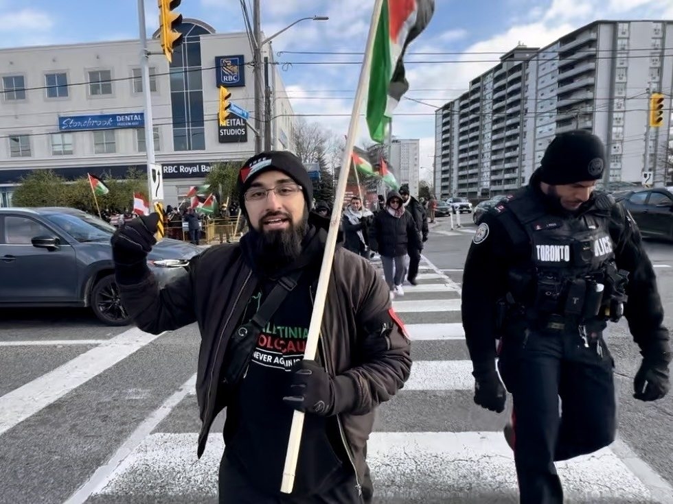 Warmington: Anti-Israel protester charged on Passover for public ...