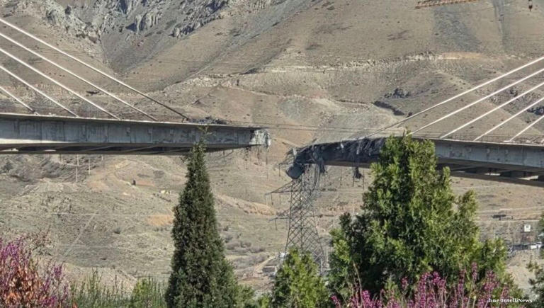 Update: Eight killed as strike destroys Iran's landmark B1 bridge in Karaj