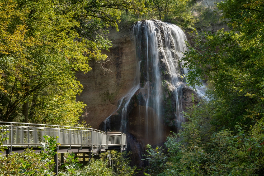 Nebraska has a 63-foot waterfall fed by Ice Age springs and most locals ...