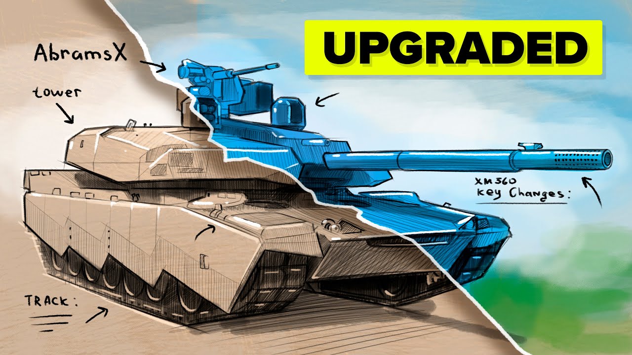 Why US enemies are scared of AbramsX (next generation tank)