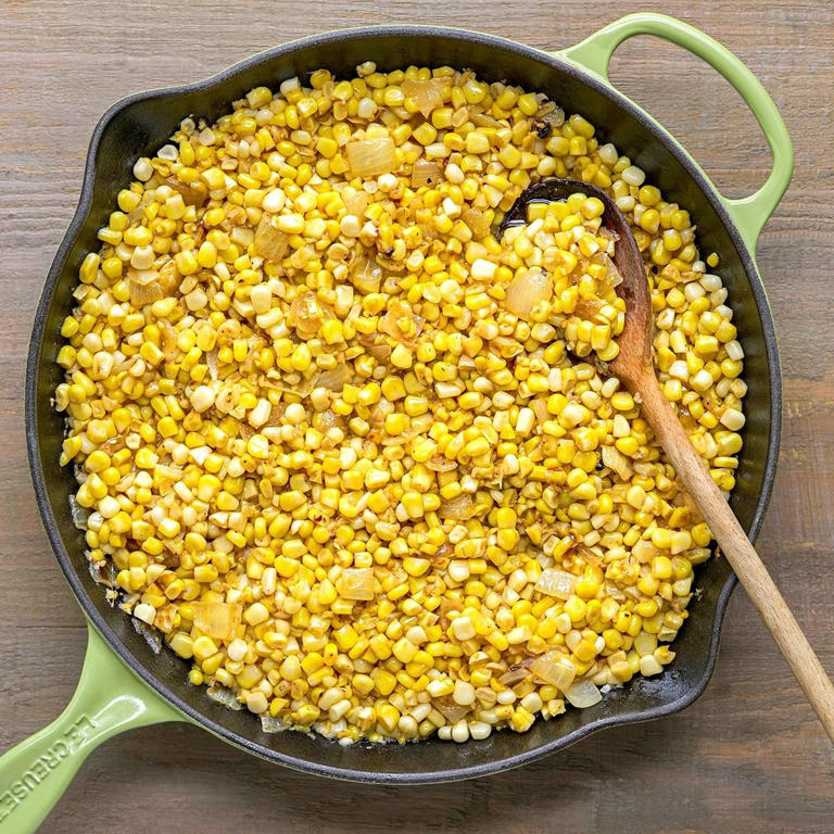 Fried corn