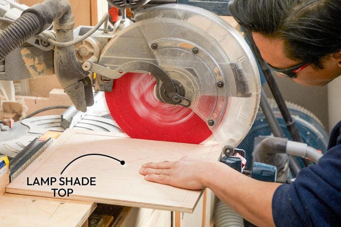 How to turn a single sheet of plywood into a stunning floor lamp