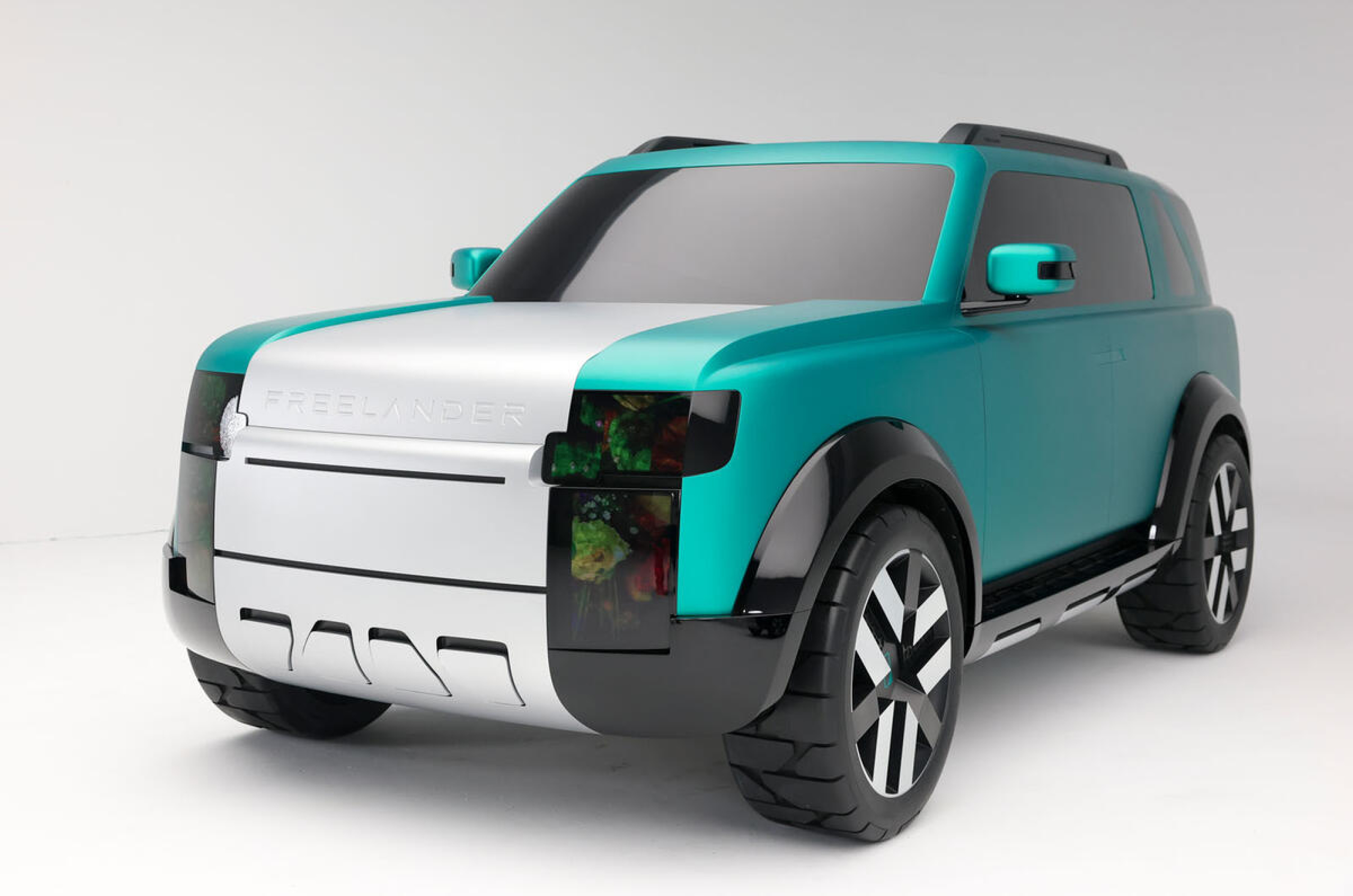 The Freelander is back as a rugged electric off-roader