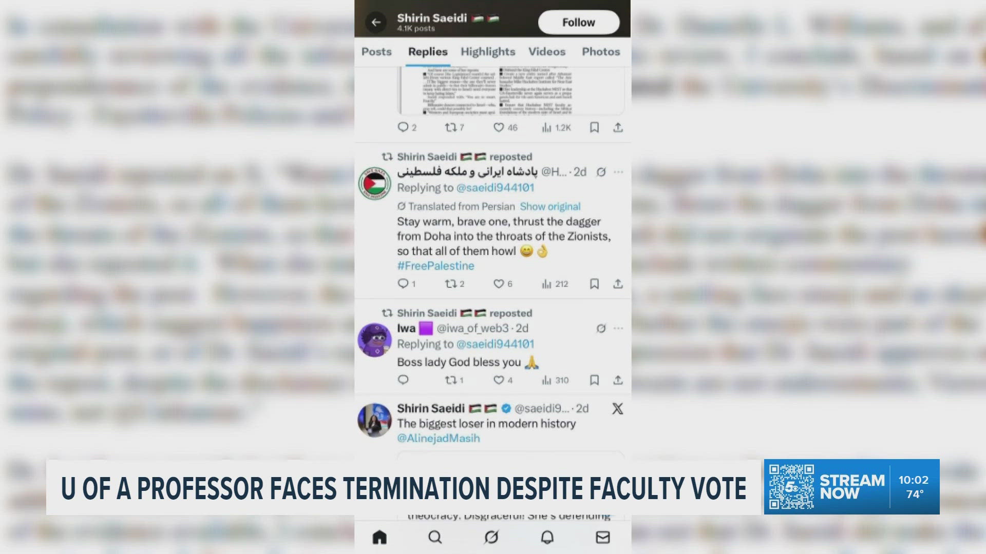 U of A professor fired over social media posts despite faculty voting ...