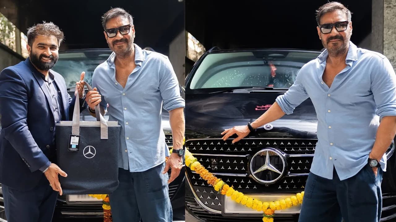 Ajay Devgn adds new Mercedes to his multi-crore car collection; take a ...