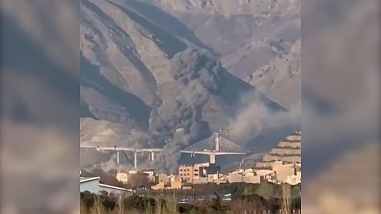 Watch: Strike hits major Iranian bridge near Tehran, killing at least 8 ...