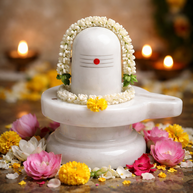 Which shivling colour brings the most blessings?