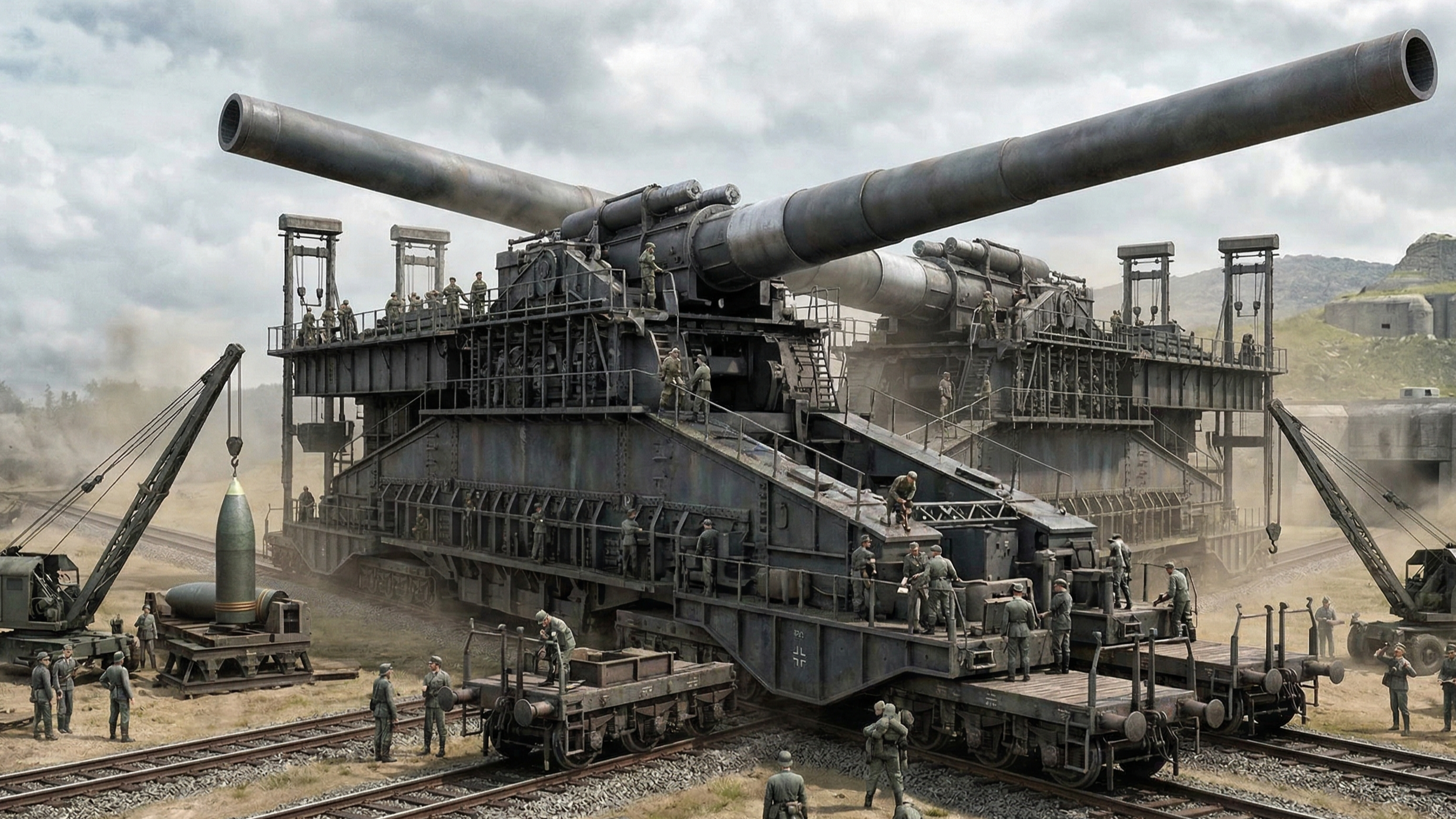Pourquoi Hitler a construit l’arme la plus gigantesque de l’histoire