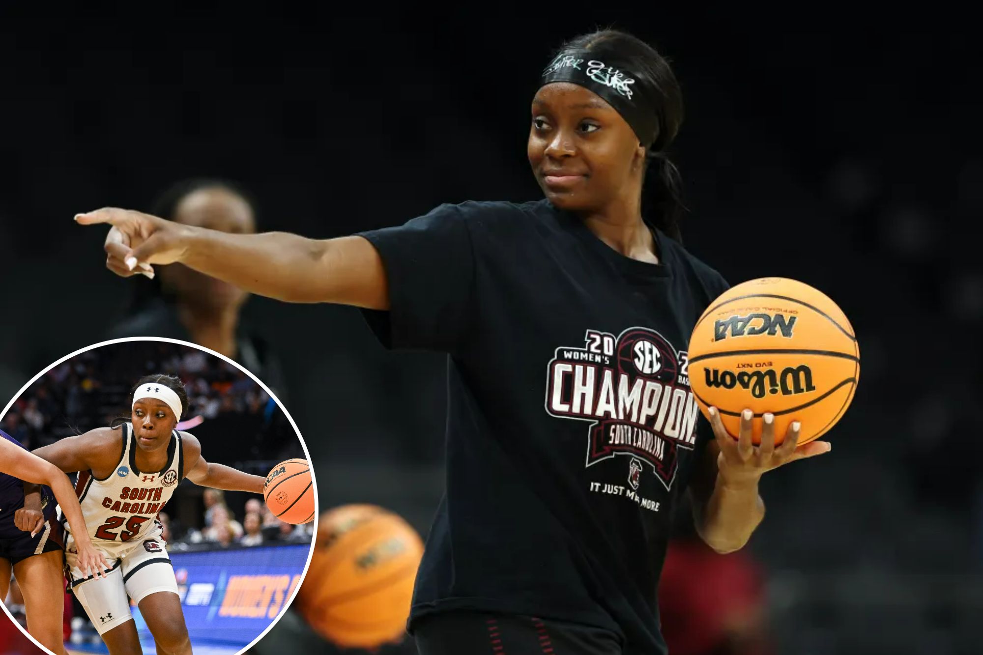Raven Johnson’s winning compass guiding South Carolina as it seeks ...